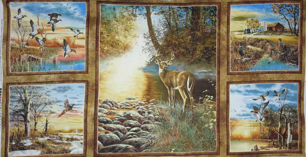 Early Frost Panel - Patchwork with Gail B - Patchwork with Gail B