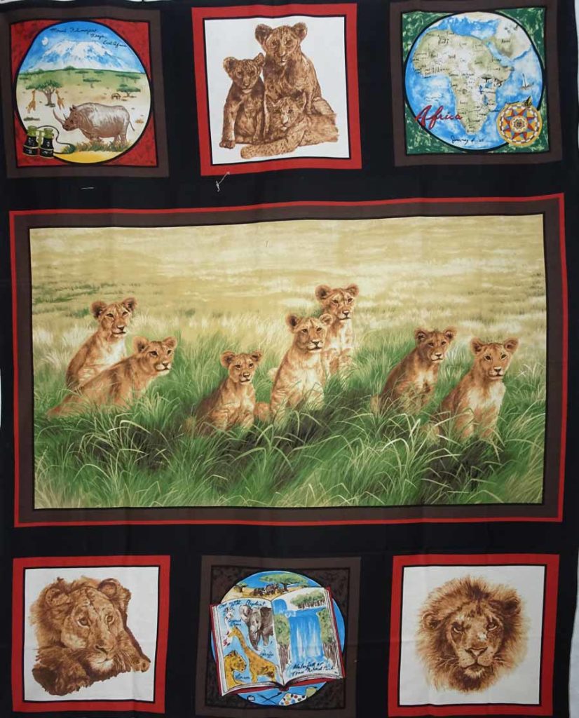 Furr Ever Friends Panel - Patchwork with Gail B - Patchwork with Gail B