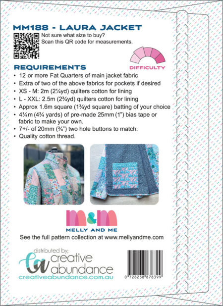 Laura Jacket Pattern - Patchwork with Gail B - Patchwork with Gail B