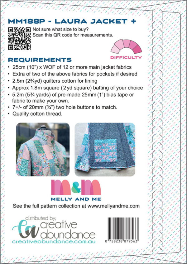 Laura Jacket - Plus Sizes Pattern - Patchwork with Gail B - Patchwork ...