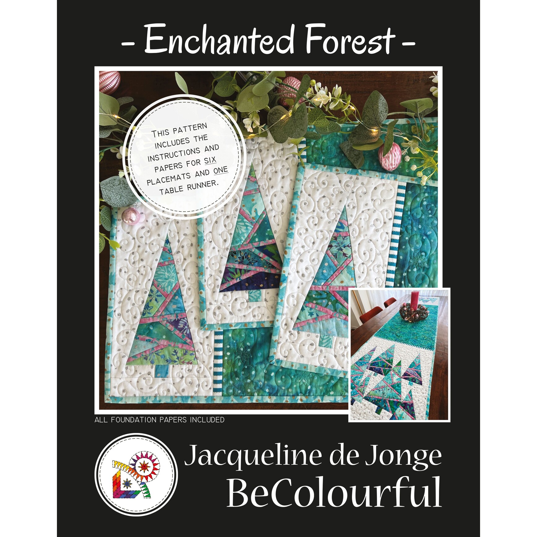 Enchanted Forest 'Table Runner' - Patchwork with Gail B - Patchwork ...